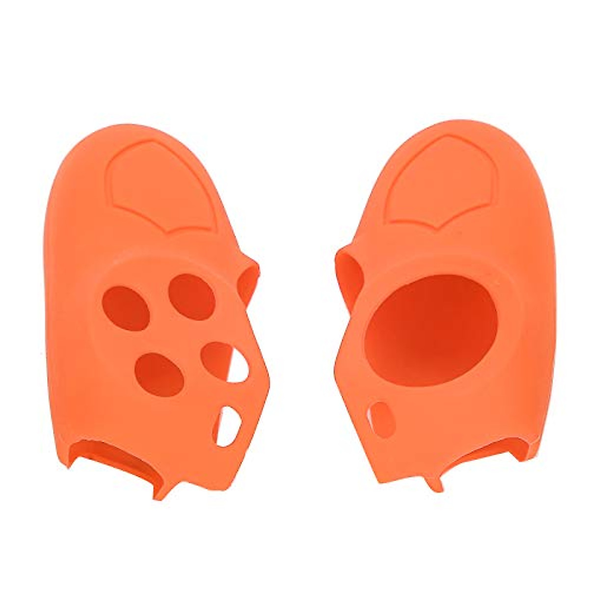BOTEGRA Gamepad Silicone Cover Perfect Handling Feeling Professional Manufacturing Joystick Protection Cap,for Game Console Accessory,for Joystick,for Kids Gift(Orange)