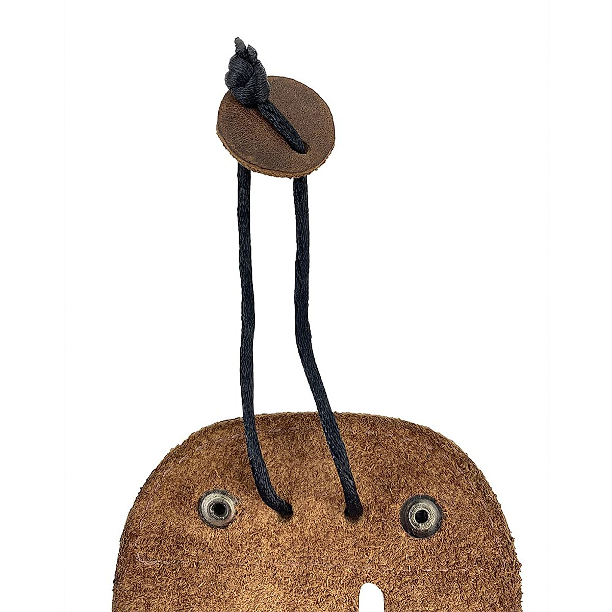 Hide & Drink, Archery Finger Tab, Protect Guard for Recurve Bows, Finger Protector, Shooting Practice Gear Sports & Outdoors, Full Grain Leather, Handmade, Bourbon Brown