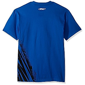 Factory Effex 14-88180 Yamaha' Flare T-Shirt (Blue, Medium)