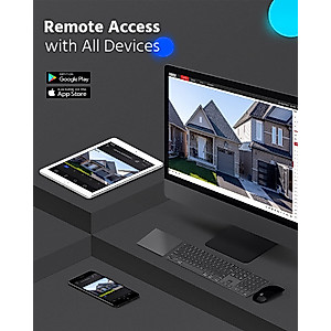 ANNKE 3K Lite H.265+ Security DVR Recorder with AI Human/Vehicle Detection, 8CH Hybrid 5-in-1 CCTV DVR for Surveillance Camera, Supports 8CH Analog and 2CH IP Cameras, Remote Access (No Hard Drive)