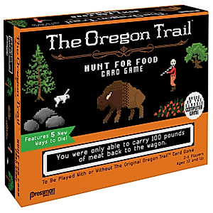 The Oregon Trail: Hunt for Food Card Game - Based On The Classic Computer Game by Pressman
