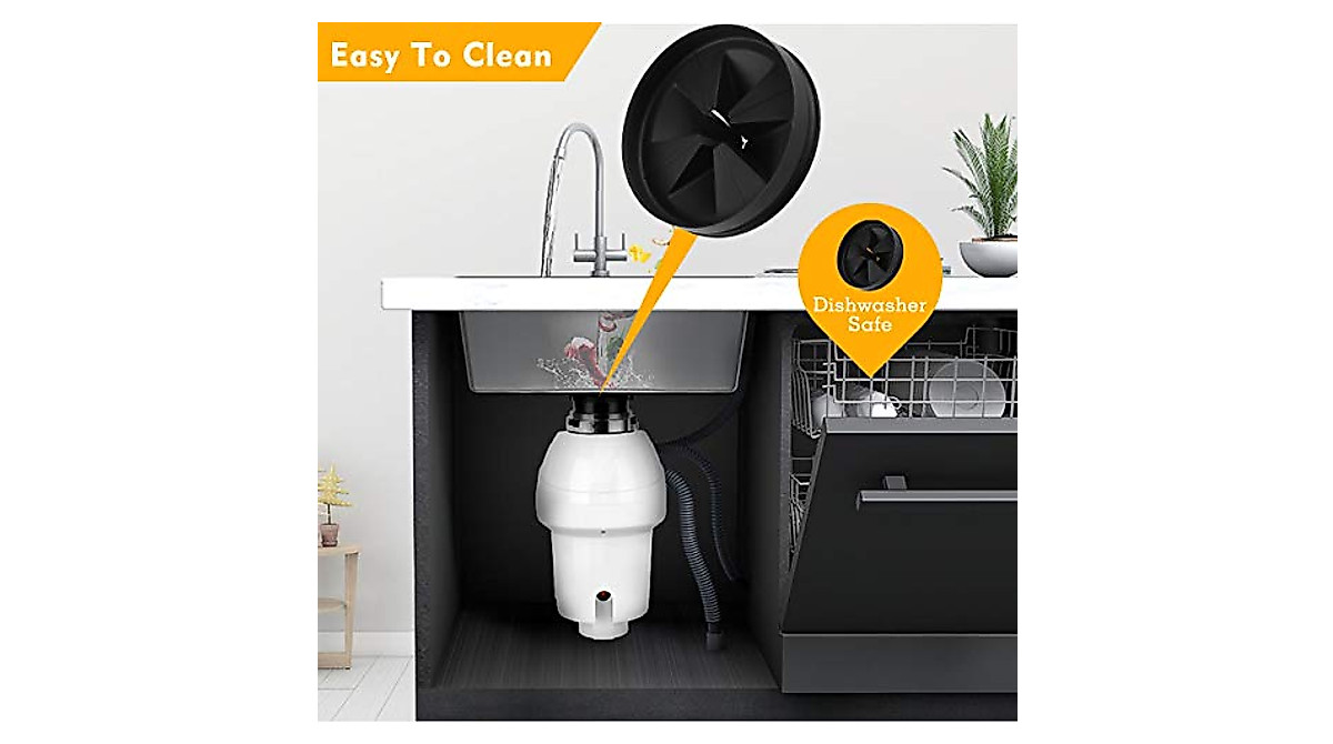 Sink Baffle QCB-AM: Reduce Noise & Splashing