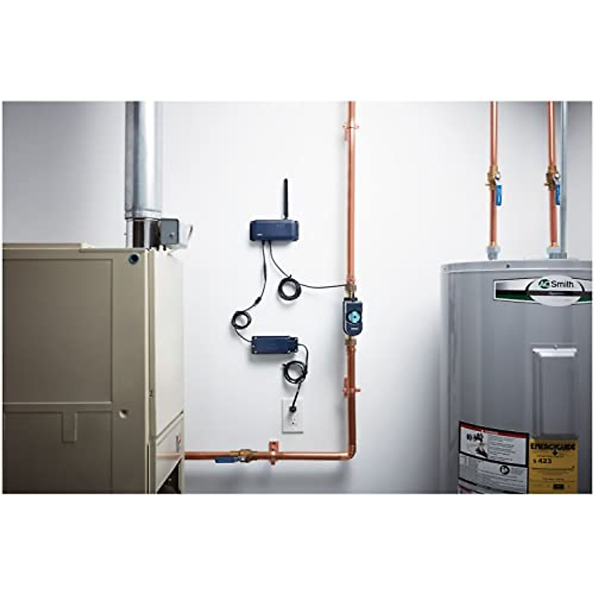 Moen 900-006 Flo Smart Water Monitor and Shutoff in 1-Inch Diameter