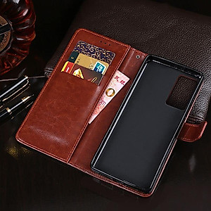Case Compatible with Oppo Reno 6 Pro 5G,Leather Flip Wallet Case with Card Slot,Stand Holder and Magnetic Closure,Case for Oppo Reno 6 Pro 5G