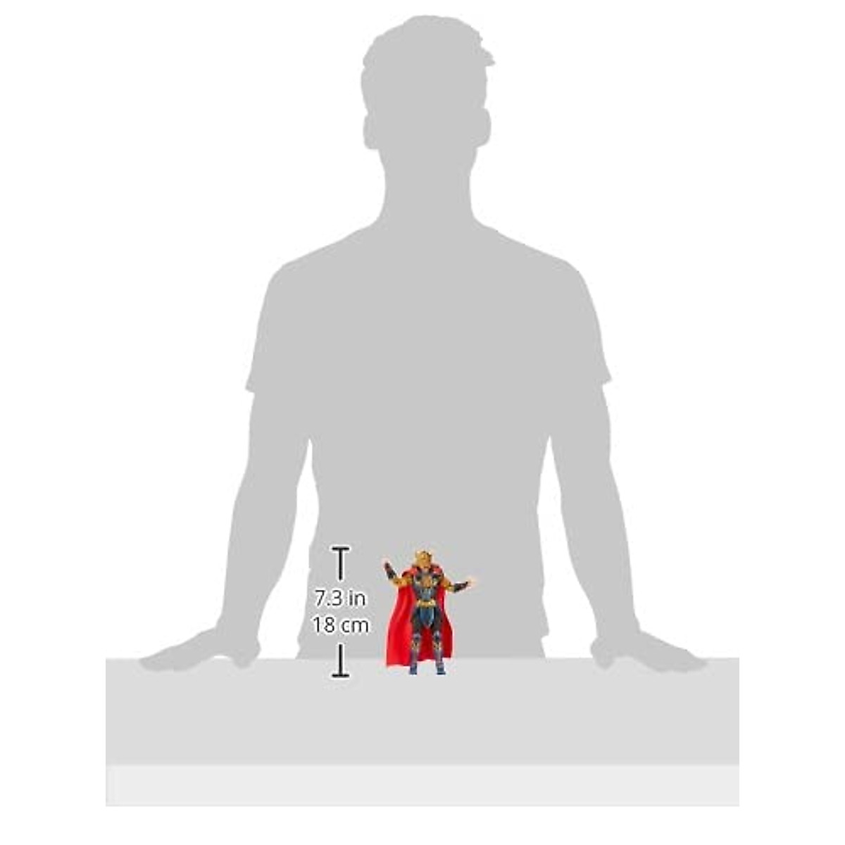 Marvel Legends Series Thor: Love and Thunder Thor Action Figure 6-inch Collectible Toy, 3 Accessories