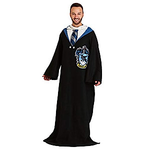 Northwest Comfy Throw Blanket with Sleeves, 48 x 71 Inches, Ravenclaw Rules