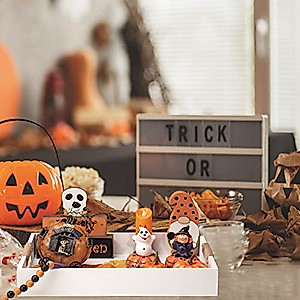 Serving Tray Set of 2 Coffee Table Tray for Serving Food Breakfast Nesting Decorative Tray for Coffee Table