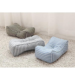 KASENTEX Orthopedic Seat Pad Cushion Comfort Pillow for Back, Hemorrhoids, Prostate, Pregnancy, Post Natal Pain Relief - All Day Sitting Comfort On Chairs, Sofas and in The Car(Blue, 18x16x3)