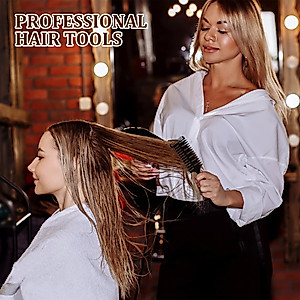 1st Choice Professional Hair Combs for Women Styling Hair Combs Plastic Weaving Combs for Highlighting,3-Way Weaving & Sectioning Foiling Comb for Hair Coloring, Highlighting, Balayage