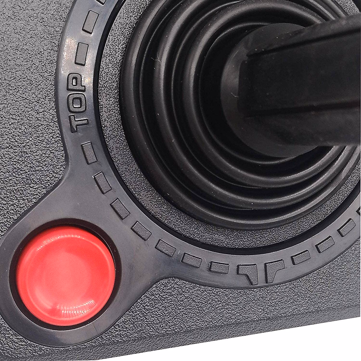 RUITROLIKER Retro Controller Gamepad Joystick for Atari 2600 System Console Black Pack 2PCS