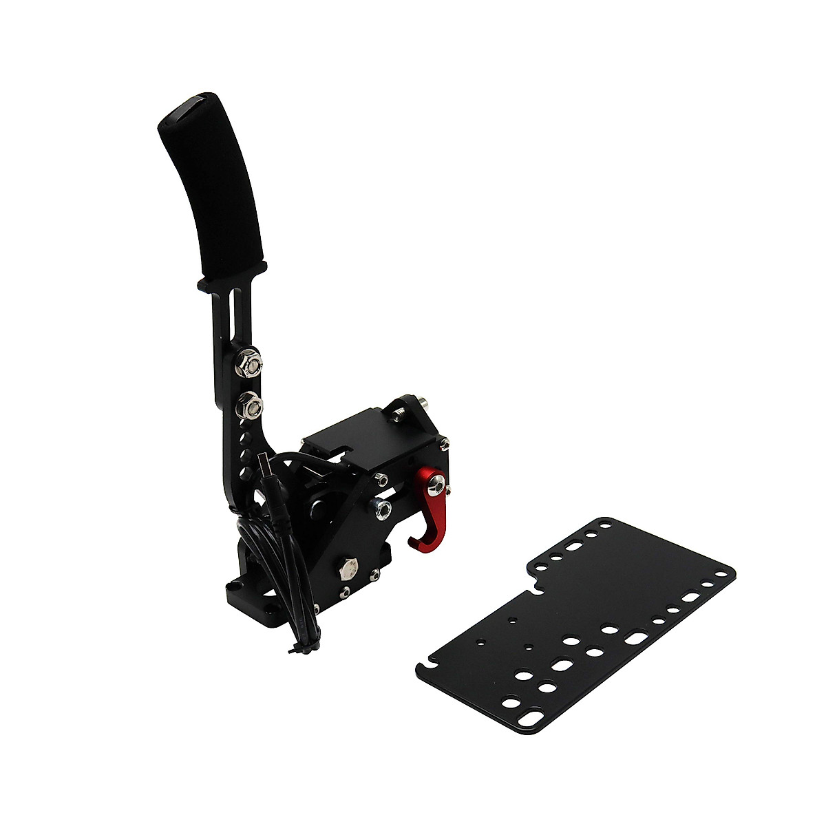 CXCESNS Universal Racing Sim Shifter & Handbrake Desk Mount Clamp Compatible with Logitech G Driving Force Shifter, Thrustmaster TH8A, TH8S, TSSH Shifter, G29/920/923, T248/300/500 Steering Wheel and