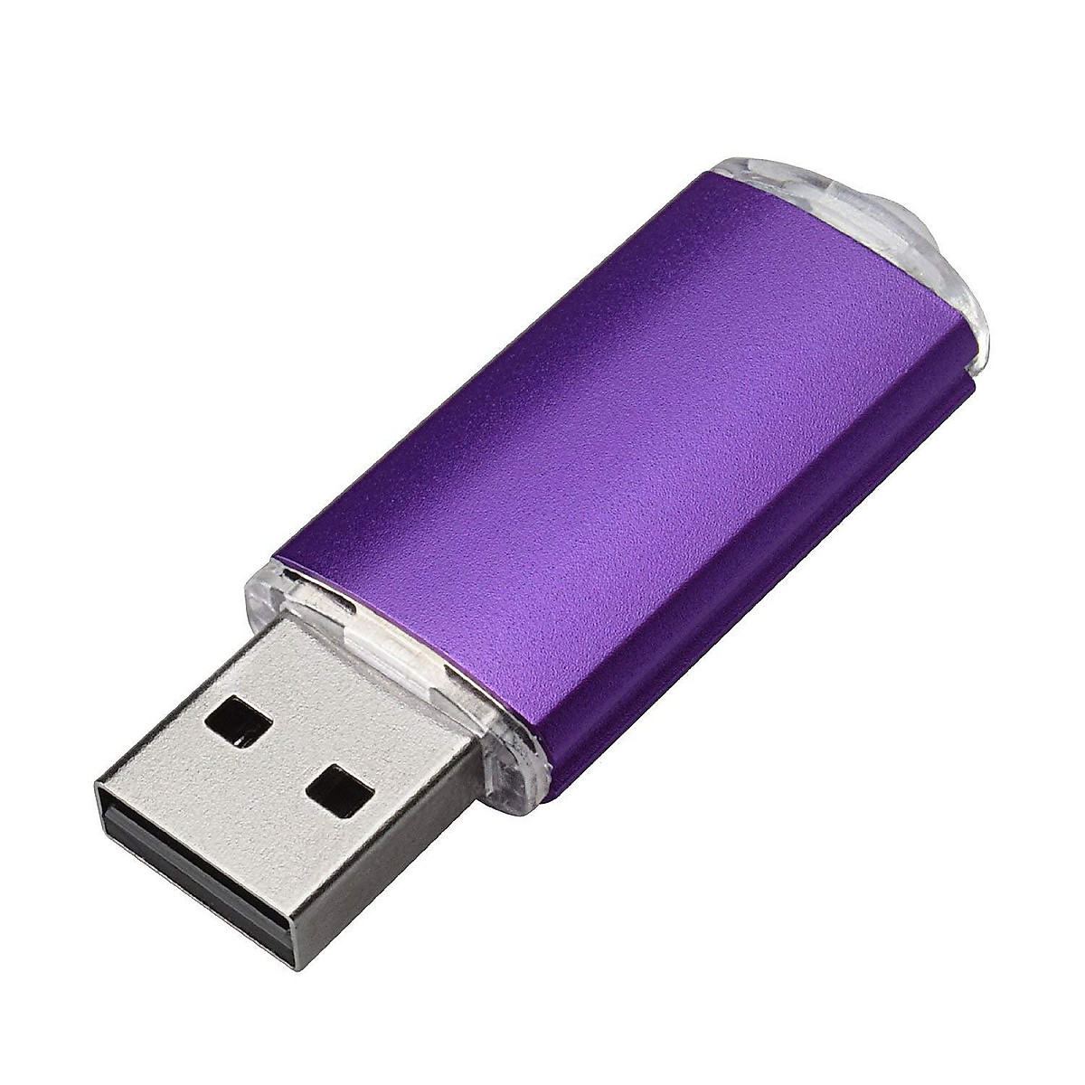 10PCS 2.0/3.0 USB Flash Drive Pen Drive Memory Stick Thumb Stick Pen Black (2.0/1GB, Purple)