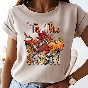 4pcs Pumpkin Maple Leaf Love Iron On Decals Fall Thanksgiving Letter Pattern DIY Iron On Patches Heat Transfer Stickers for Clothing T-Shirt Coat Bag Pillowcase Backpacks Decoration Appliques