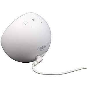 USB 5V to DC 12V Power Cable, Compatible with Amazon Echo Spot and Echo Dot 3rd Generation, USB Voltage Step Up Converter Cable, Power Supply Adapter Cable, DC 5V to DC 12V Cable (White)