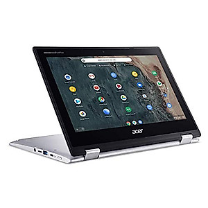 Acer Chromebook Spin 311 CP311-2H-C3KA Convertible Laptop, Intel Celeron N4000, 11.6" HD Touchscreen, 4GB LPDDR4, 64GB eMMC, Gigabit WiFi, Bluetooth 5.0 (Renewed)
