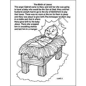 50 Pack: Bible Stories (25-Pack) and Noah's Ark (25-Pack) Kids Educational Christian Coloring and Activity Books in Bulk - Sunday School Teacher Supplies - Church Gifts for Children (Without Crayons)