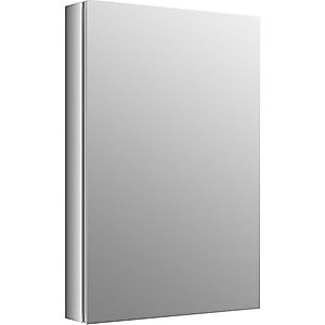 KOHLER 99002-NA Verdera 20" W x 30" H Bathroom Medicine Cabinet with Mirror, Recessed or Surface Wall Mount Bathroom Wall Cabinet