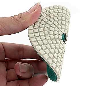 4" Wet Diamond Polishing Pads - Sanding and Polishing Tile Stone Marble Granite Concrete Ceramics Glass 7Set