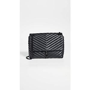 Rebecca Minkoff Edie Flap Shoulder, Black