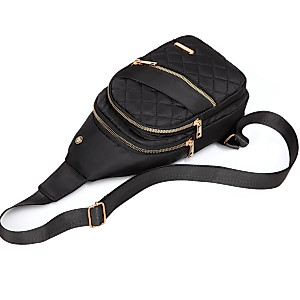 Xsecnua Small Sling Bag for Women, Crossbody Sling Backpack, Fanny Pack CrossBody Bags for Traveling Outdoors Hiking Daypack