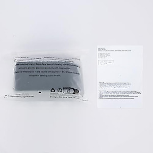 supregear Arm Sling, Lightweight Neck Support Collar Immobilizer Simple Arm Sling Breathable Shoulder Support for Men Women (Black, Standard)