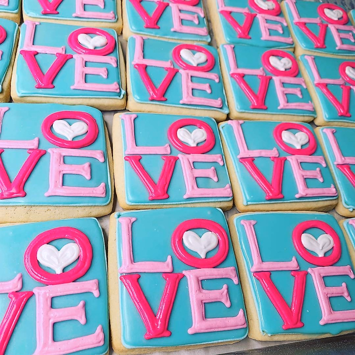 Antallcky Square Cookie Cutter Set-5 piece-2",2.5", 3", 3.5",4"Square Stainless Steel Biscuit Molds Fondant Cookie Cutter Set Pastry Mold-1 Inch Depth…