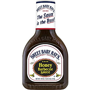 Sweet Baby Ray's Variety Honey Barbecue Sauce Hickory & Brown Sugar BBQ Sauce Sweet 'n Spicy BBQ Sauce (18 Ounce, Pack of 3)
