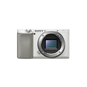 Sony Alpha A6100 Mirrorless Camera (White)