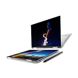 Dell XPS 7390 2-in-1 (Lightest) Laptop 13.4 inches 4K UHD Touch Plus Graphic Windows 10- Stylus Pen - Carbon Black Interior (Renewed)