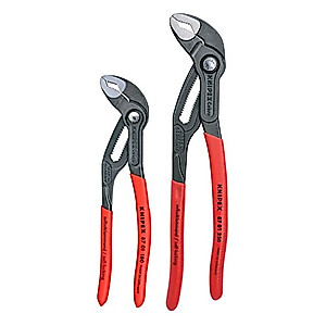 KNIPEX Tools - 2 Piece Cobra Pliers Set (87 01 180 & 87 01 250) (003120V01US)