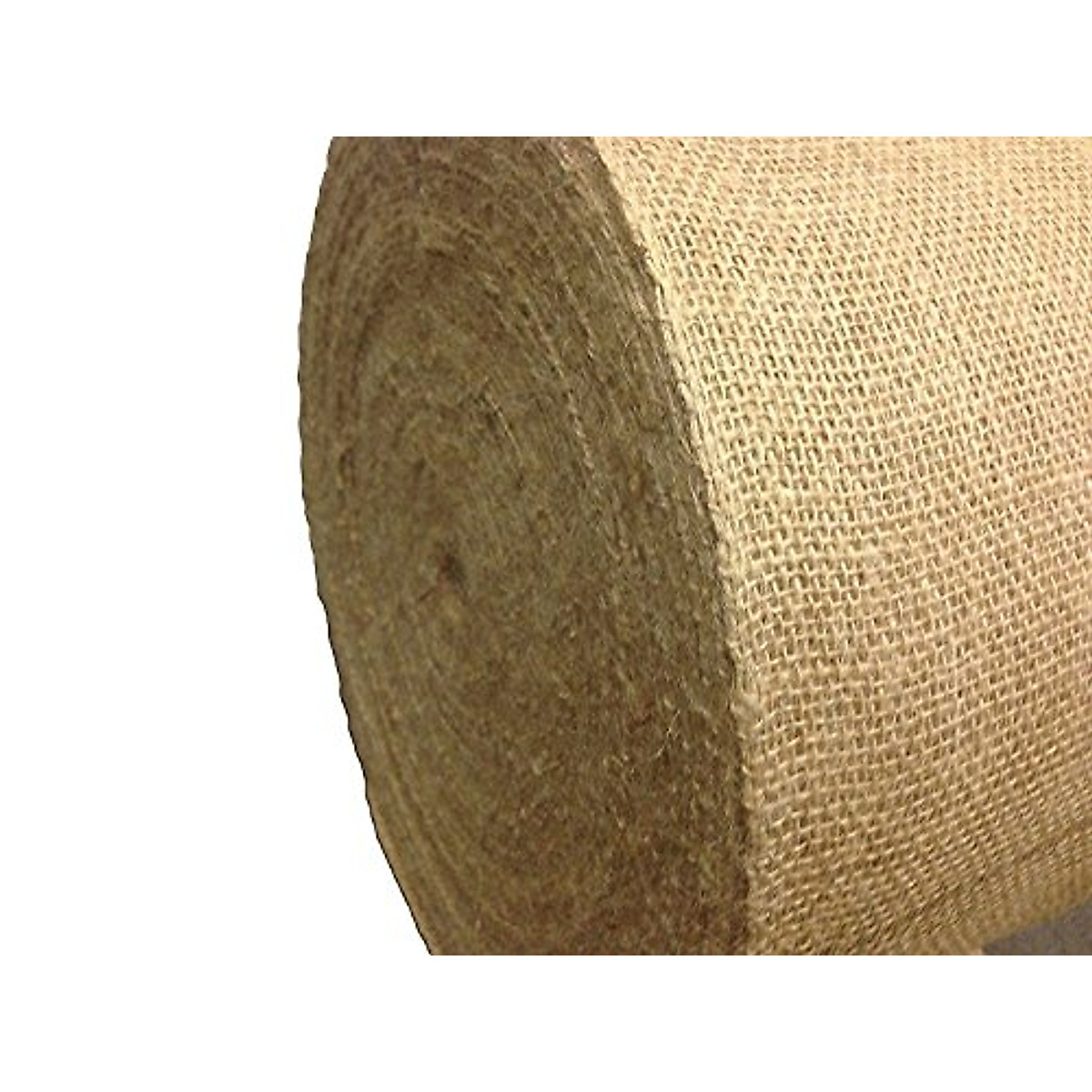 14" Wide 100% Natural Jute Upholstery Burlap Roll (5 Yards)