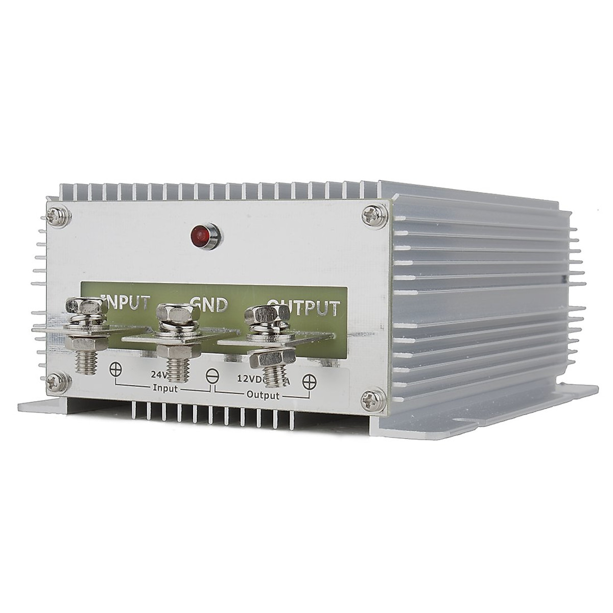 uxcell Voltage Converter Regulator DC 24V to DC 12V 60A 720W Truck Power Transformer