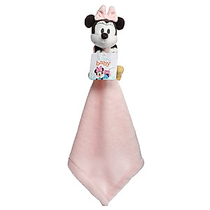 Lambs & Ivy Disney Baby Little Minnie Mouse Pink Lovey Plush Security Blanket