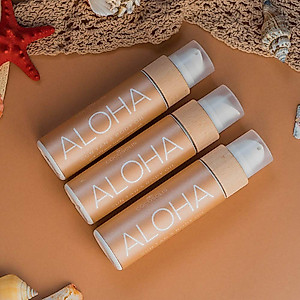 COCOSOLIS ALOHA Sun Tan & Body Oil | Organic Tanning Bed Lotion | Get Healthy Deep Chocolate Tan | Tanning Accelerator with 5 Precious Oils to Make Your Skin Glowing & Revitalized (110 ml)