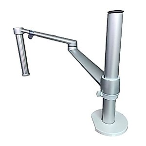 Adjustable Microscope Stand Holder Metal 25MM Pillar Binocular Trinocular Microscopio Bracket Table Clamp Support (Color : D, Size : See Figure)