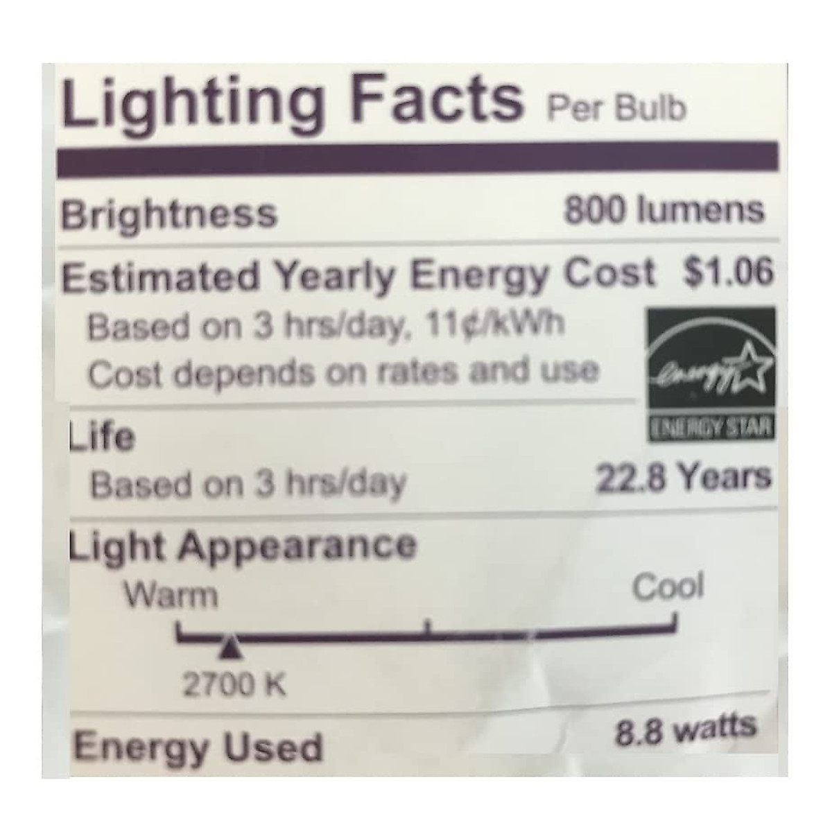 Philips Soft White A19 LED 60W Equivalent Dimmable WiZ Connected Smart Light Bulb 4 Pack