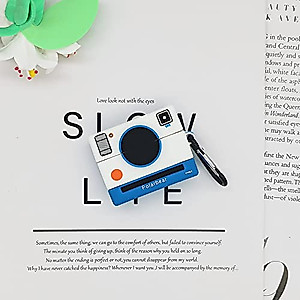 ZEPTY Compatible for AirPods Case Cover Pro 2019, Kids Teens Boys Girls Women Cute Funny Cool Silicon Cartoon 3D Camera Design Shell Cover for AirPods Case Pro - Camera