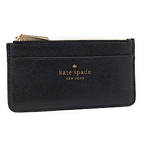Kate Spade New York Small Card Holder Wallet Slim Large Black