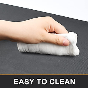 Kitchen Rug/Anti Fatigue Floor Mat Waterproof No-Slip Cushioned Kitchen Floor Mat Kitchen Rugs，Comfort Standing Mats for Home, Sink, Office（Brown）