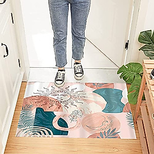 Boho Rainbow Tree of Life Aesthetics Sublime Sun Area Rug 3D Printed Carpet Floor Mat for Living Room and Bedroom Home Decoration 5.25 x 7.5 ft/63 x 90 in