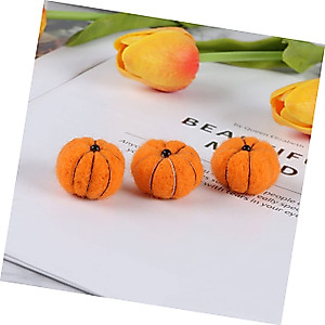 Abaodam 12pcs Felt Pumpkins Artificial Gourds and Pumpkins Pumpkin Table Centerpieces Artificial Pumpkins for Crafts Fall Party Ornament Thanksgiving Party Supplies Foam Accessories Autumn