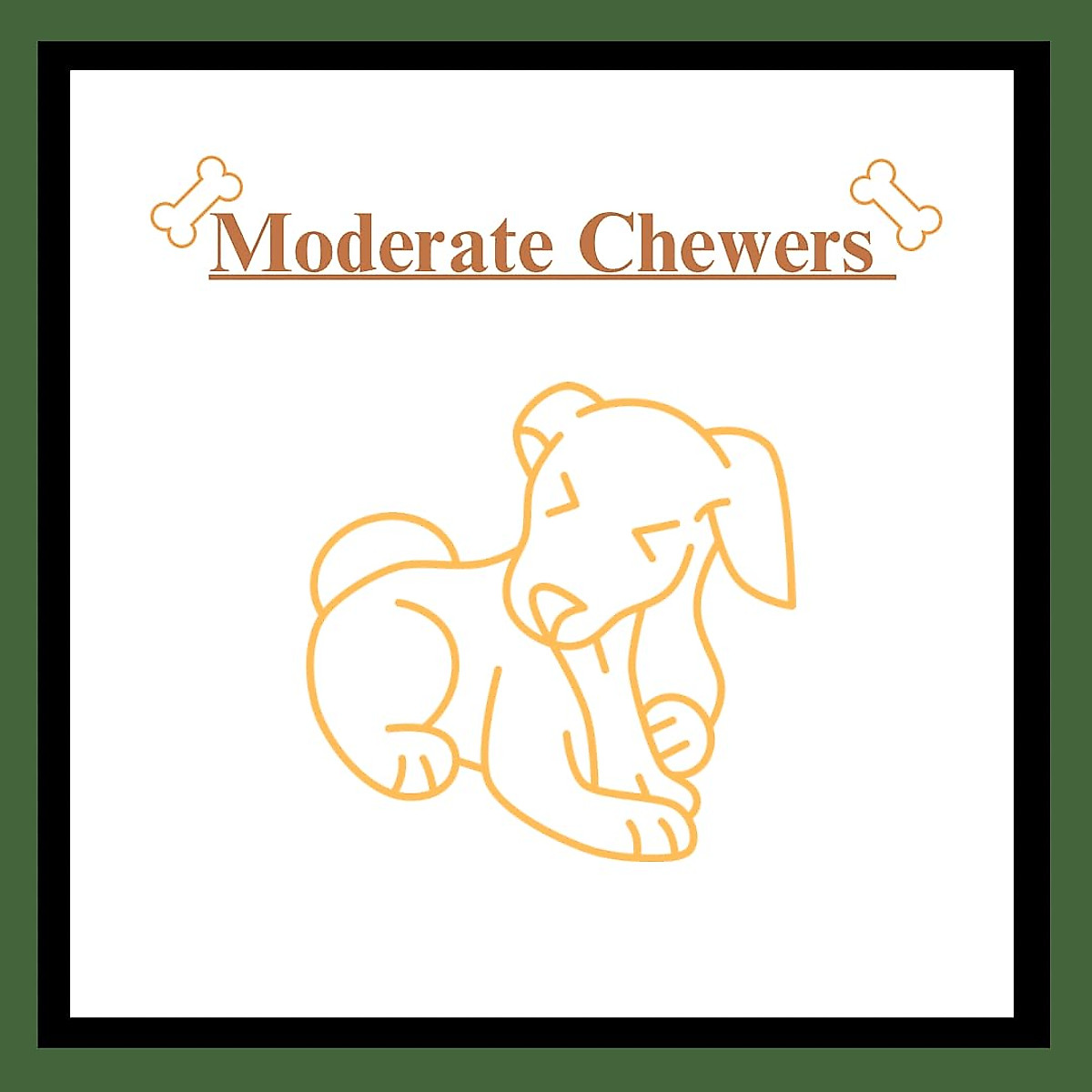 AccessiPets Dog Chews Bundles for Puppies and Small Dogs, Rawhide Free Alternative 5 inch Puppy Sticks Bundle with 1 Dog Waste Roll, Dental Treats for Moderate Chewers (Chicken, 10 Count)