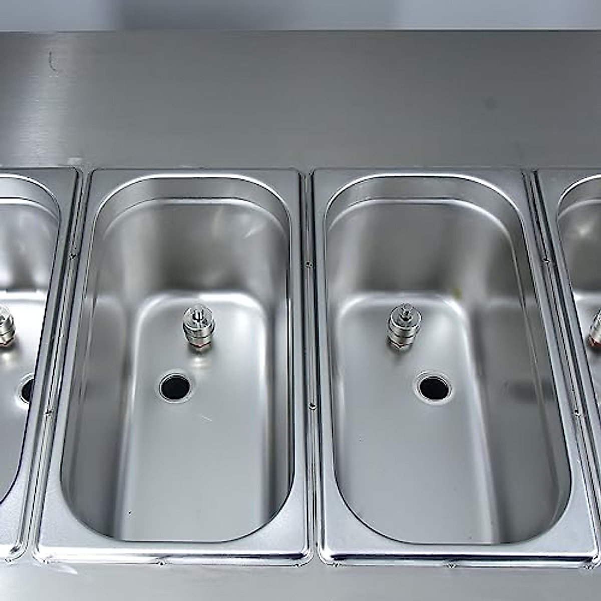 Kolzayier ETL Commercial 7(4+3 Mixed) Flavors Soft Ice Cream Machine,Floor Style Heavy Duty Soft Serve Ice Cream Maker,17 gallon/Hour,Upper Tanks Refrigerated,full Transparent Dispenser Set