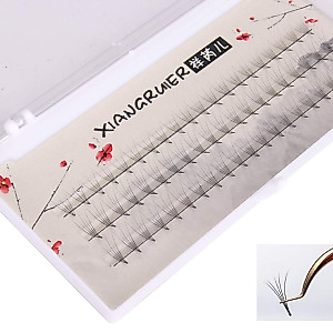 Pro 335Pcs Lash Eyelash Extension Kit, Mcwdoit Professional Lash Practice Kit with Flat Mannequin Head, Training Makeup Eye Lashes Grafting
