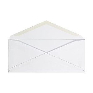 Office Depot All-Purpose Envelopes, 10 (4 1/8in. x 9 1/2in.), White, Box of 500, 12010