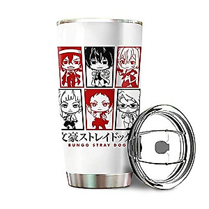 Bungo Stray Dogs Stainless Steel Tumbler 20oz & 30oz Travel Mug