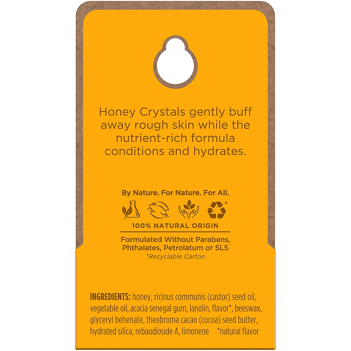 Burt's Bees Lip Care Easter Basket Stuffers, Moisturizingc & Conditioning Lip Scrub Spring Gift, for All Day Hydration, with Exfoliating Honey Crystals, All Natural, 0.25 Ounce