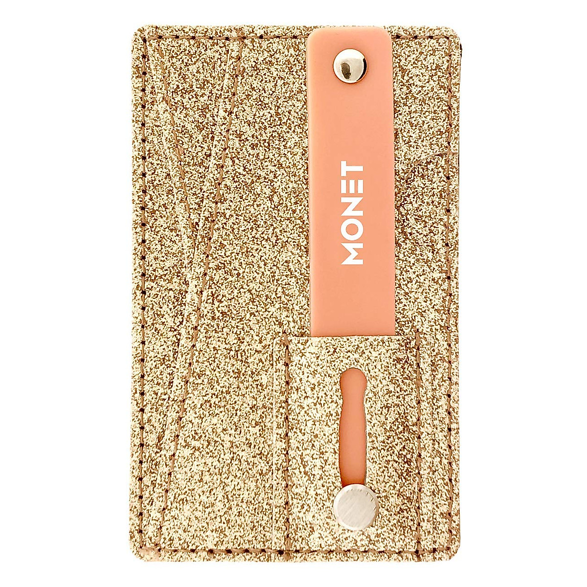 MONET RFID Blocking Phone Grip Wallet & Kickstand for Men & Women, Card Holder for Phone Case