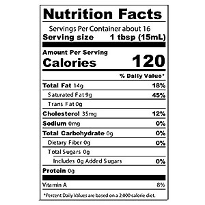 GOAT GHEE A2/A2 BY GOLD NUGGET GHEE, FULL-YEAR/PASTURE-RAISED, GRASS-FED, KETO & PALEO 8oz