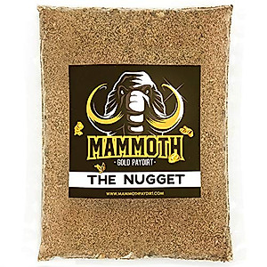 Mammoth Gold Paydirt 'The Nugget' Panning Pay Dirt Bag - Gold Prospecting Concentrate